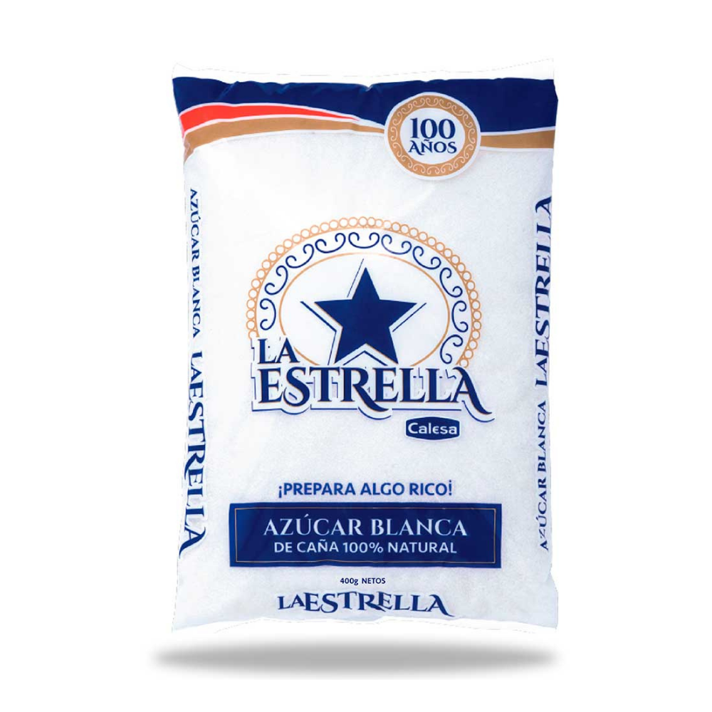 Azucar Refinada Le 400Gr (.88 lbs.) 1/50U - Transmundi - Panamá